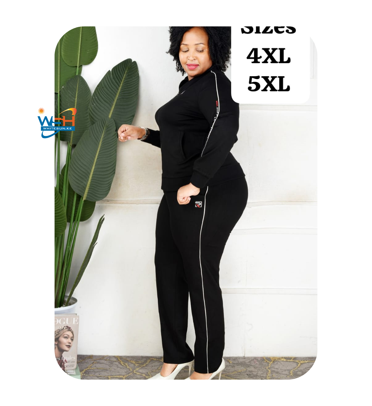 Buy Stylish Plus Size Women's Tracksuit - Bl Online in Kenya | Best ...