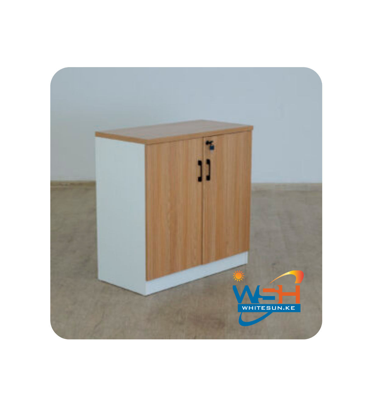 Buy 2-Door wooden executive cupboard Online in Kenya | Best Price ...