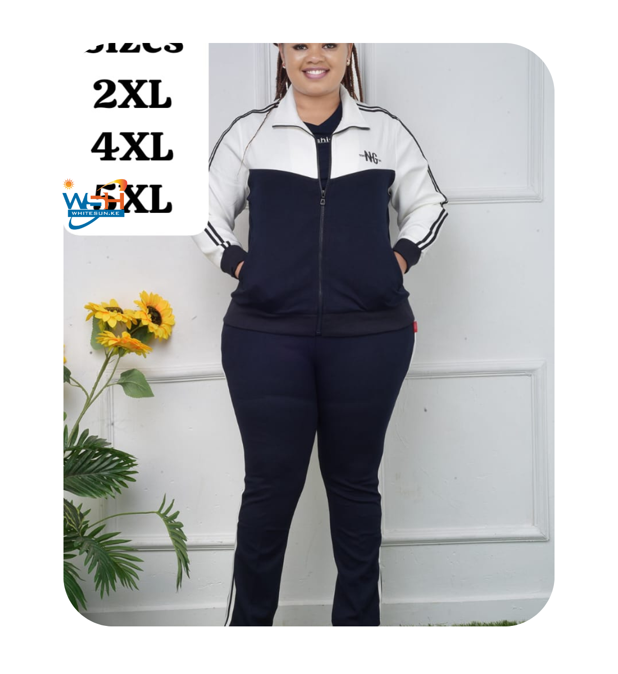 Buy Stylish Plus Size Women's Tracksuit - Wh Online in Kenya | Best ...