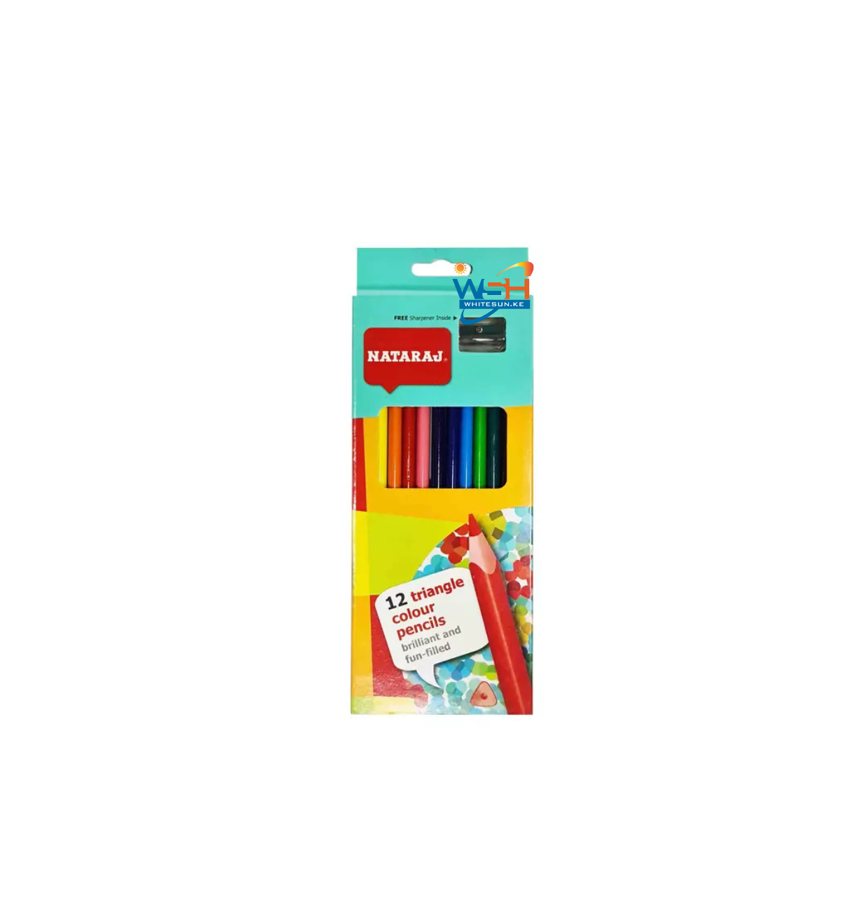 Buy Nataraj Colour Pencil with Sharpener Tri Online in Kenya | Best ...