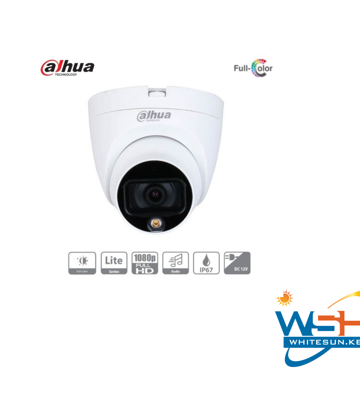 Buy Dahua Full Color Dome Camera. DH-HAC-HDW Online in Kenya | Best ...