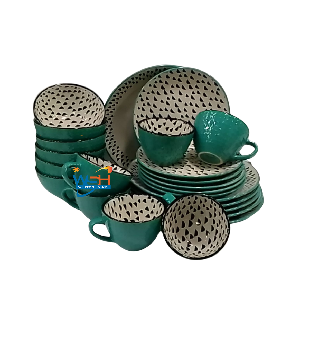 Buy 24pcs Ceramic Dinner Sets Online in Kenya | Best Price | 0745324353