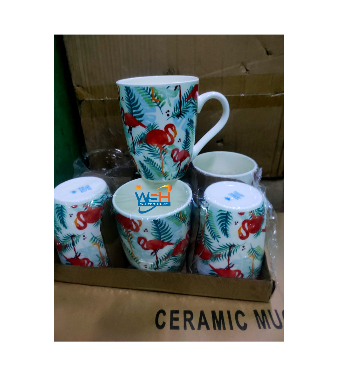 Buy Tall Mug Flamingo Design Online in Kenya | Best Price | 0745324353