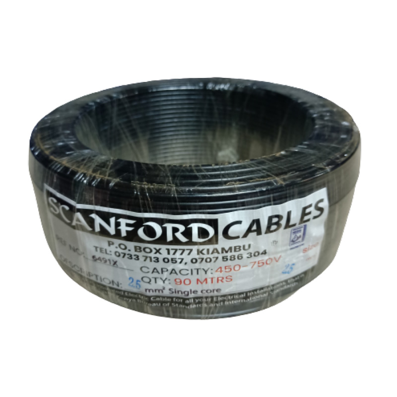 Buy Scanford 2.5mm Single Core Black Online in Kenya | Best Price ...