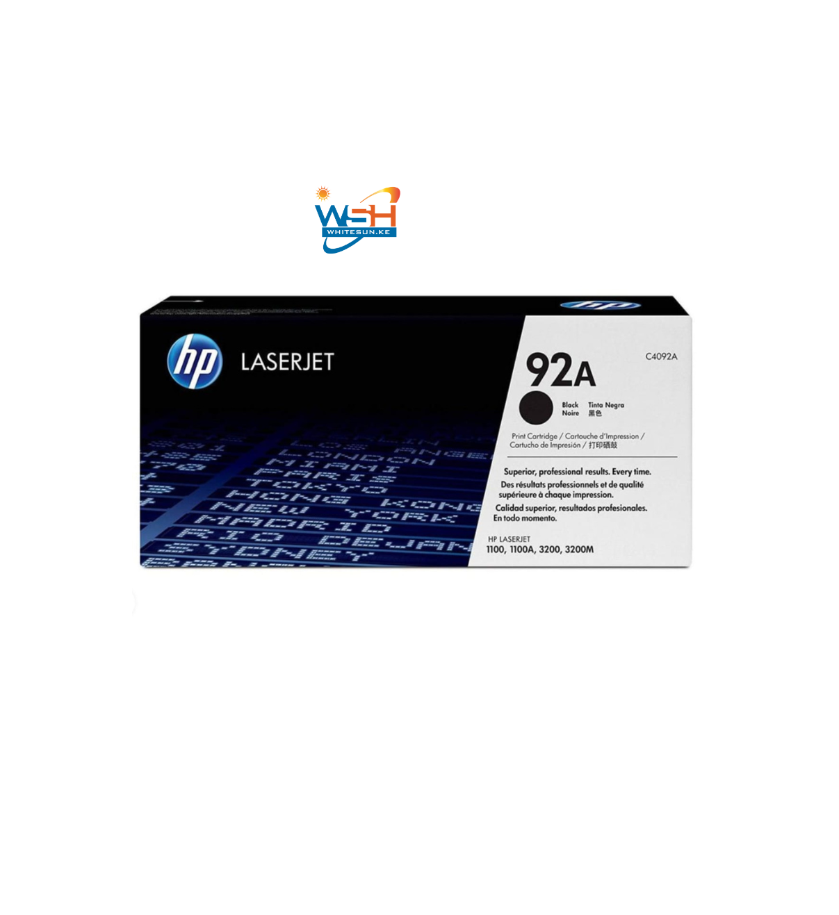 Buy HP 92A Black Original LaserJet Toner Car Online in Kenya | Best ...