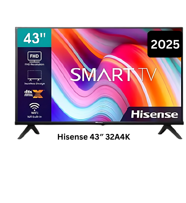 Buy Hisense 43 inch 43A4K FHD Smart TV Online in Kenya | Best Price ...