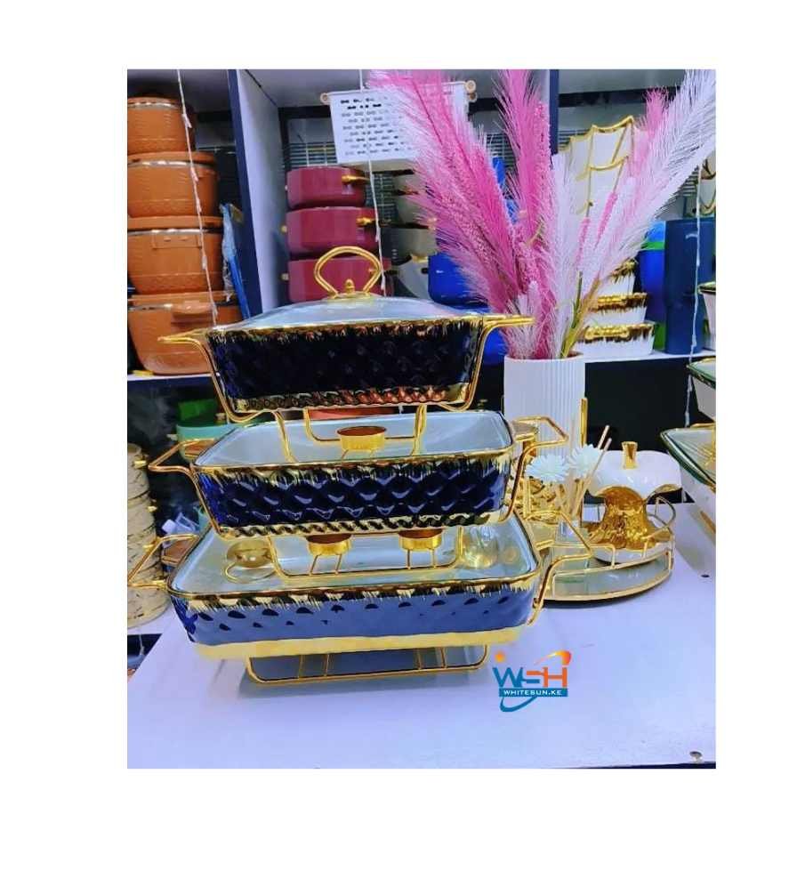 Buy Set Of 3 Ceramic Serving Bowls/Chaffing Online in Kenya | Best ...