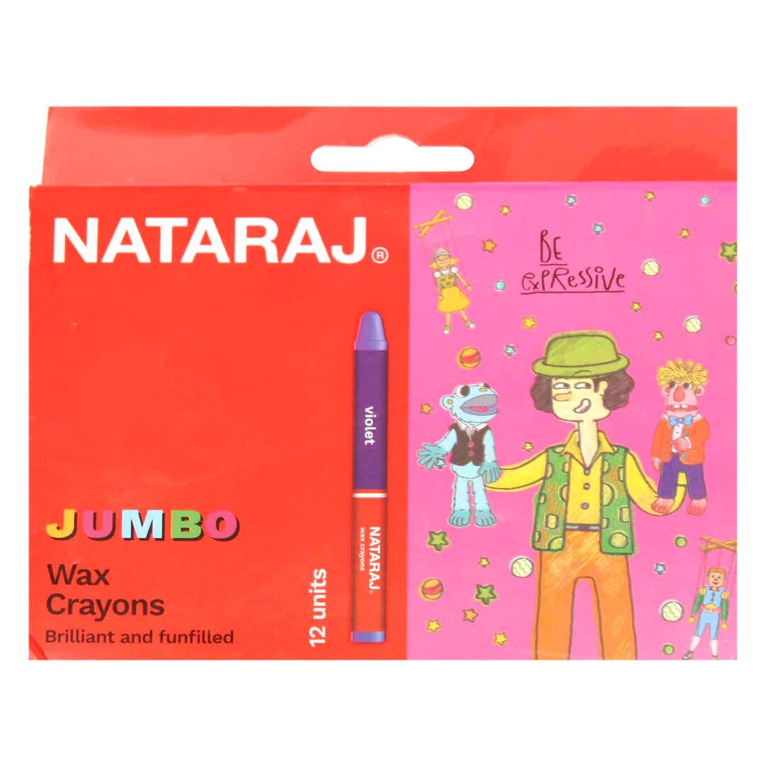 Buy Nataraj Jumbo Wax Crayon 12 Pieces Online in Kenya | Best Price ...