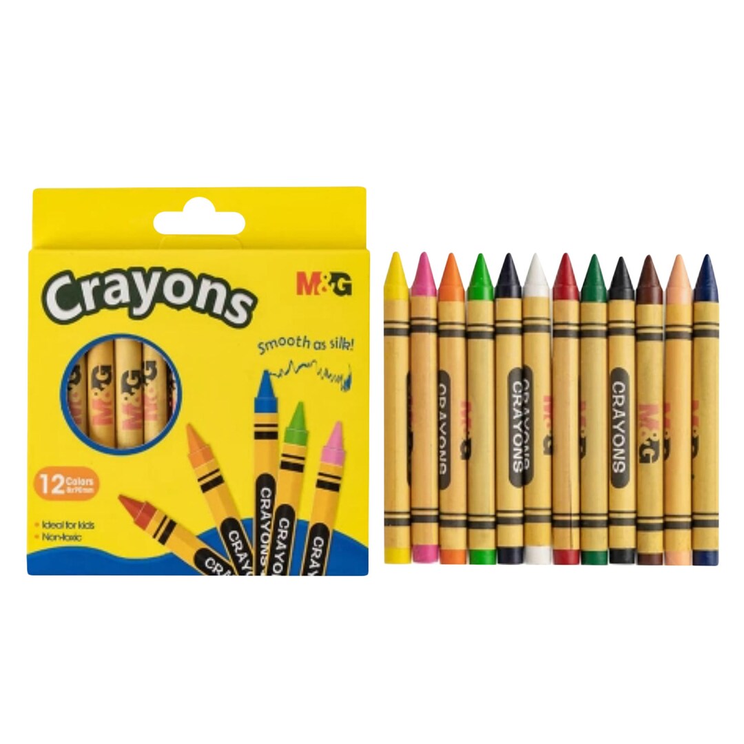 Buy M&G AGMX4225 Non-Toxic Wax Crayons Color Online in Kenya | Best ...